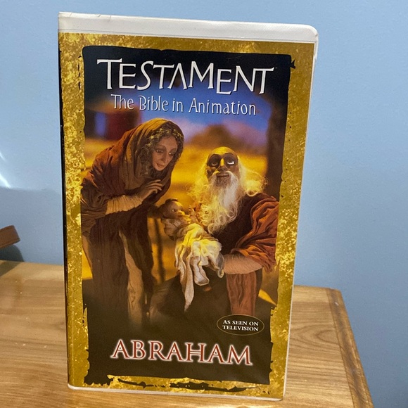 Media | Abraham Testament The Bible In Animation Vhs | Poshmark